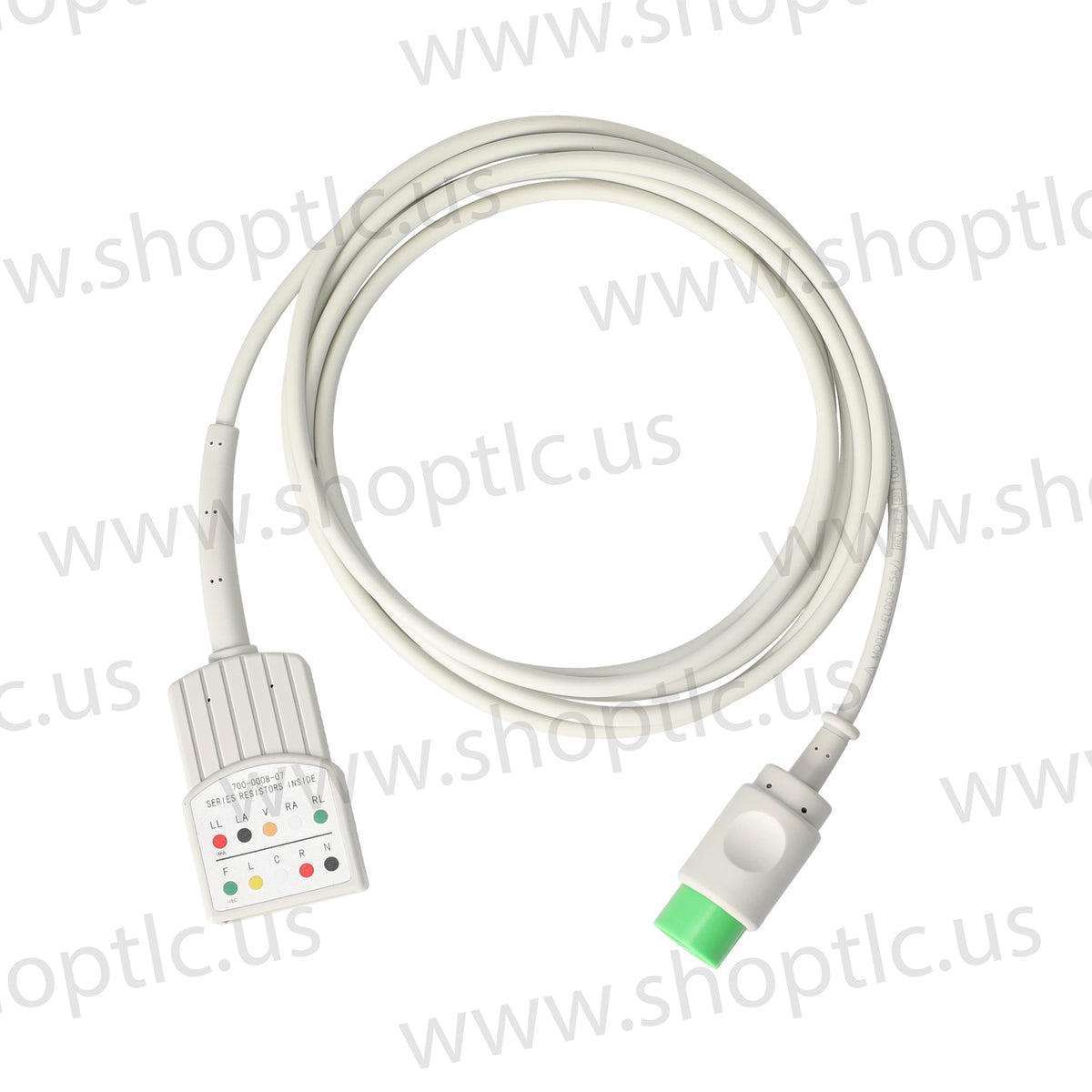 ECG Trunk Cable, 5-Lead, 9ft. - EL009-5AI — Technical Life Care Medical ...